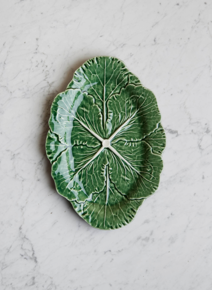 Cabbage Platter | Bordallo Pinheiro | TAMBURSTORE.COM